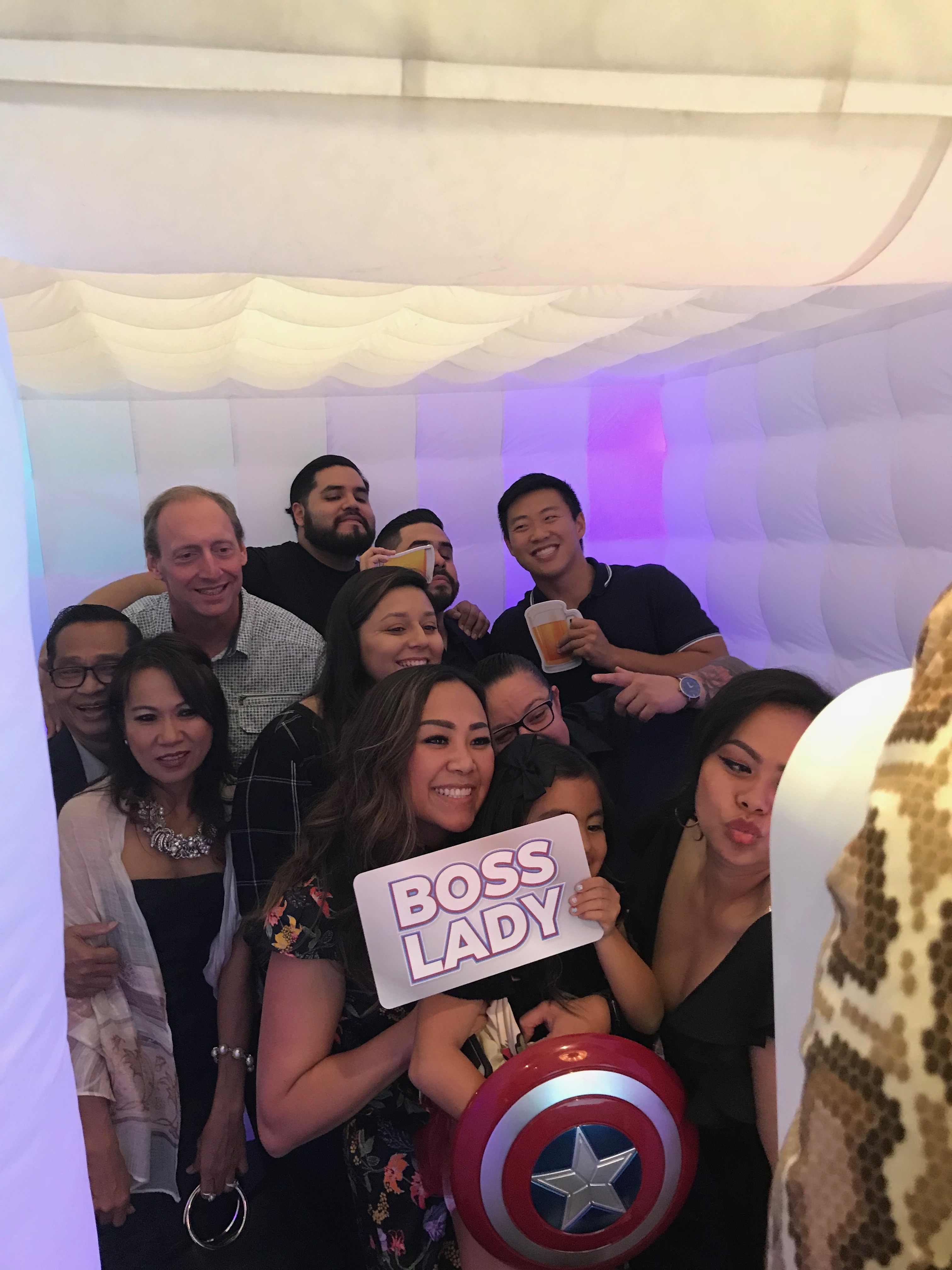LED Inflatable Cube – Freedom Photobooth