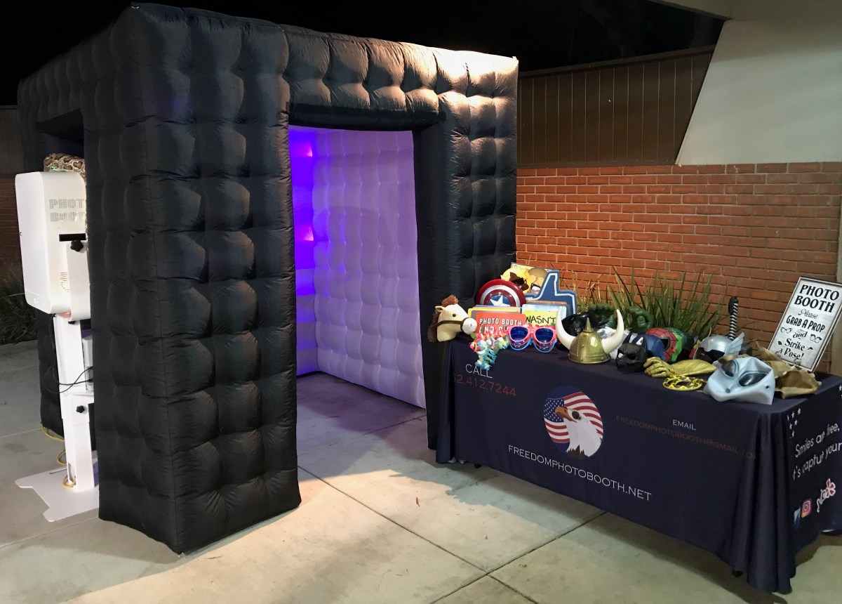 LED Inflatable Cube – Freedom Photobooth